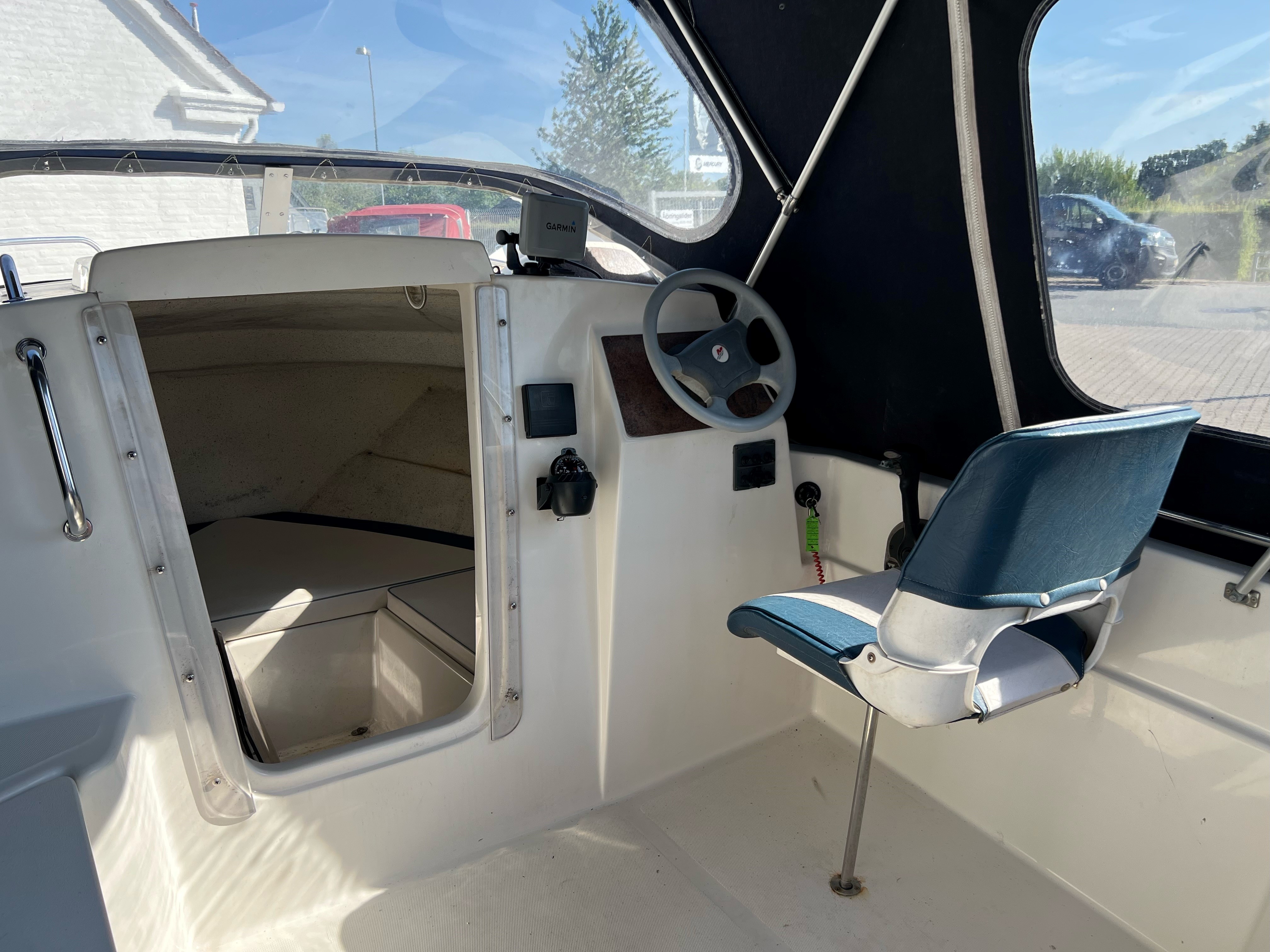 Quicksilver 450 Cabin, Mercury 40 HK...SOLGT | Fynbo Marine